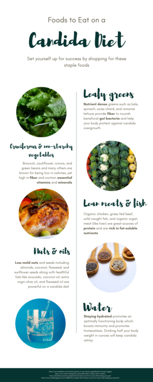 Comprehensive List of Foods to Eat on the Candida Diet